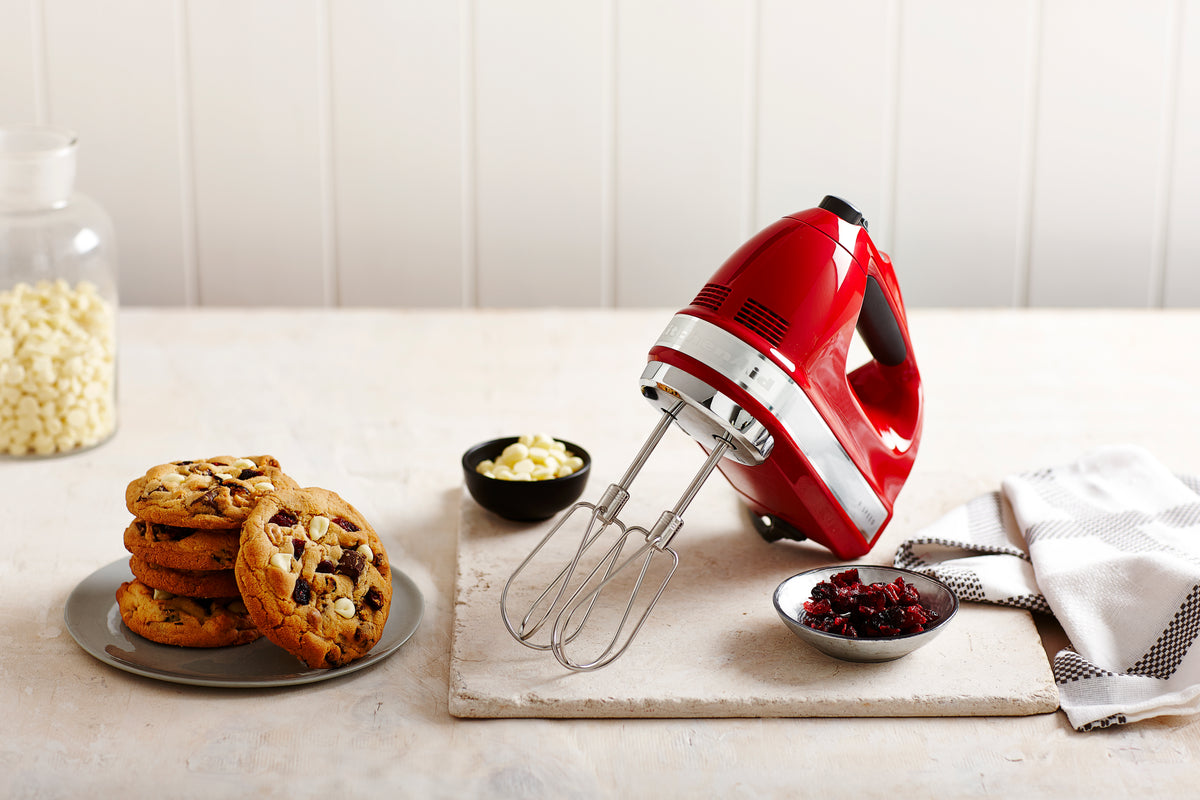 Chunky peanut, cranberry and chocolate cookies | KitchenAid Australia