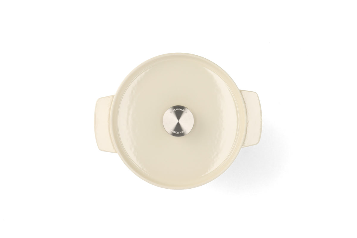 Non-stick casserole 26cm ceramic coated Almond Cream | KitchenAid