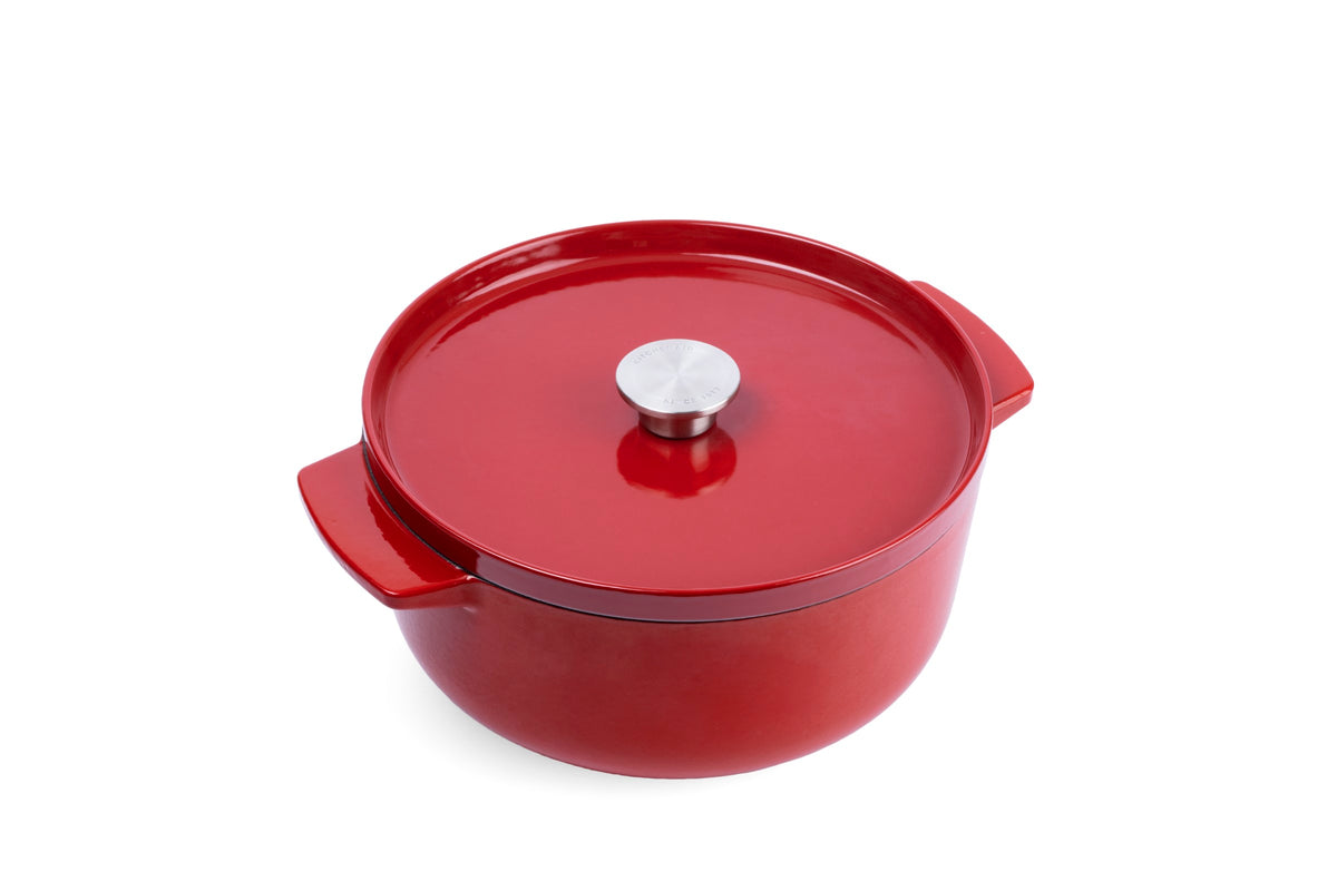 Non-stick casserole 26cm ceramic coated Empire Red | KitchenAid