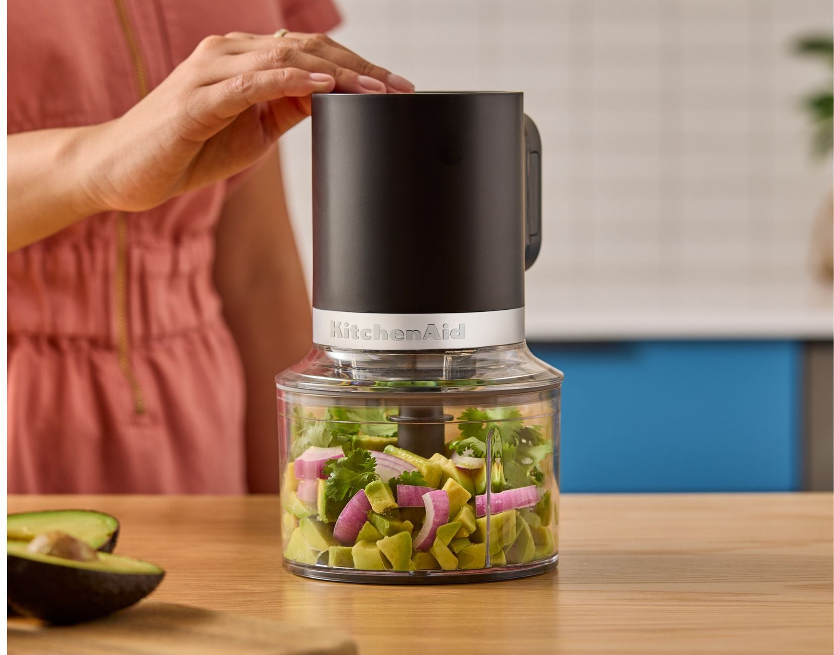 KitchenAid Go Cordless Top Down Chopper Without Battery