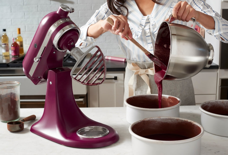 Artisan Tilt-Head Stand Mixer - Beetroot KSM195 | KitchenAid Australia