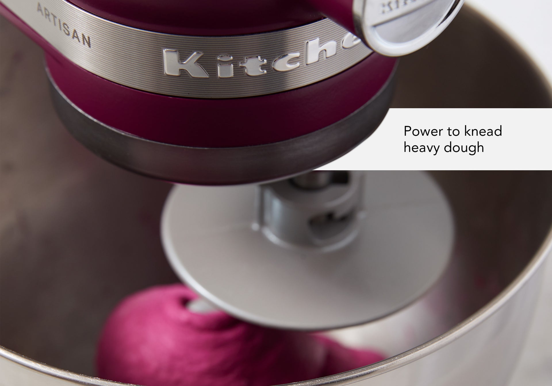 Artisan Tilt-Head Stand Mixer - Beetroot KSM195 | KitchenAid Australia