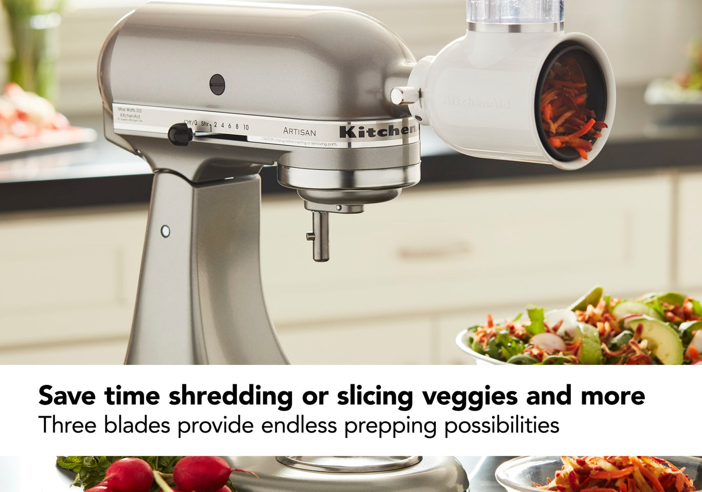 Slicer / Shredder Attachment for Stand Mixer | KitchenAid Australia