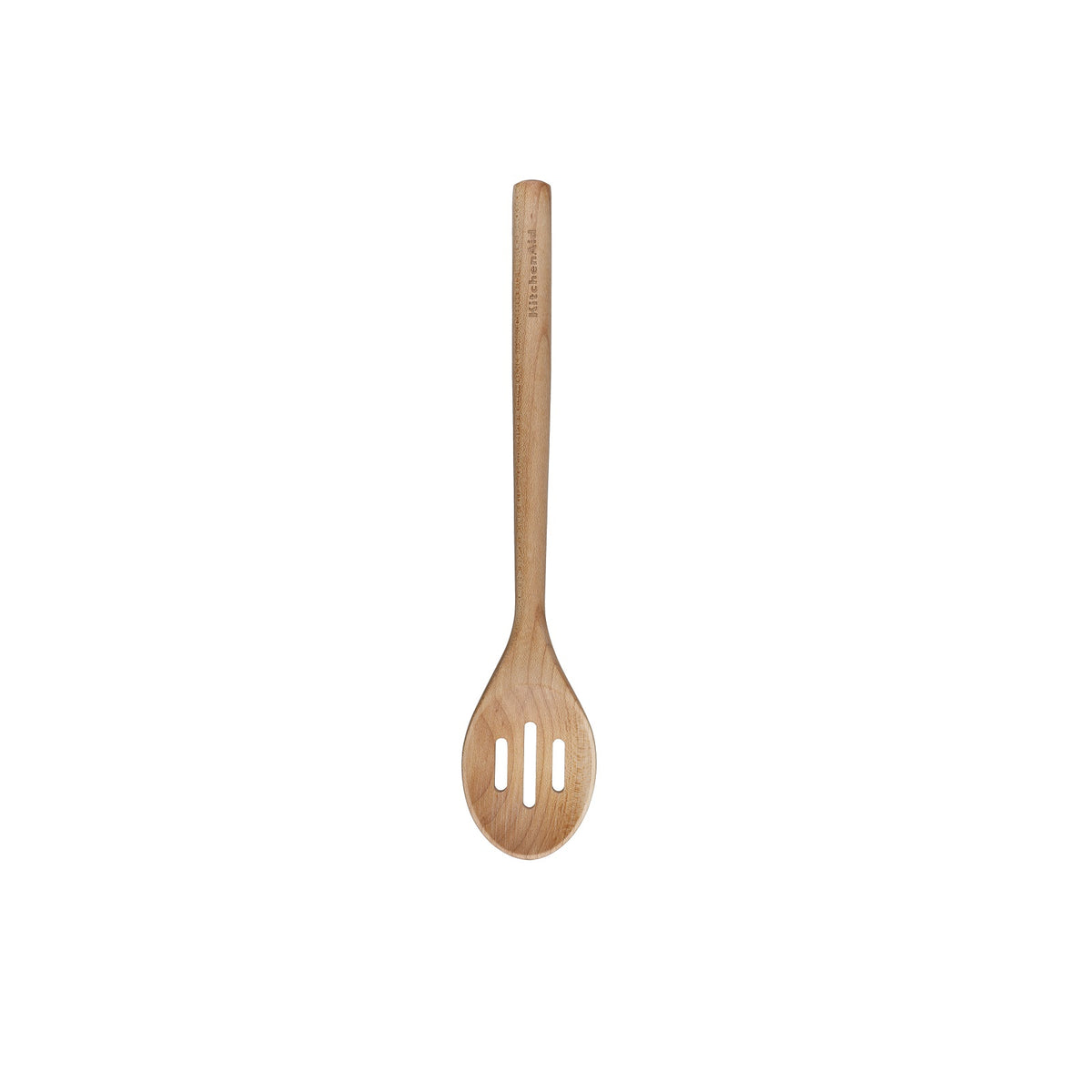 Slotted Spoon Maple Wood | KitchenAid Australia