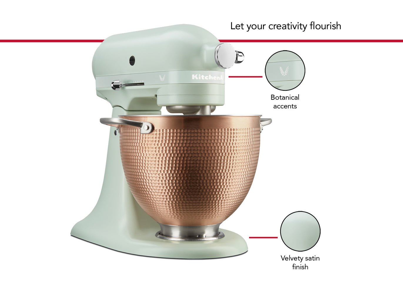 KSM180 Blossom Artisan Stand Mixer Design Series | KitchenAid AU